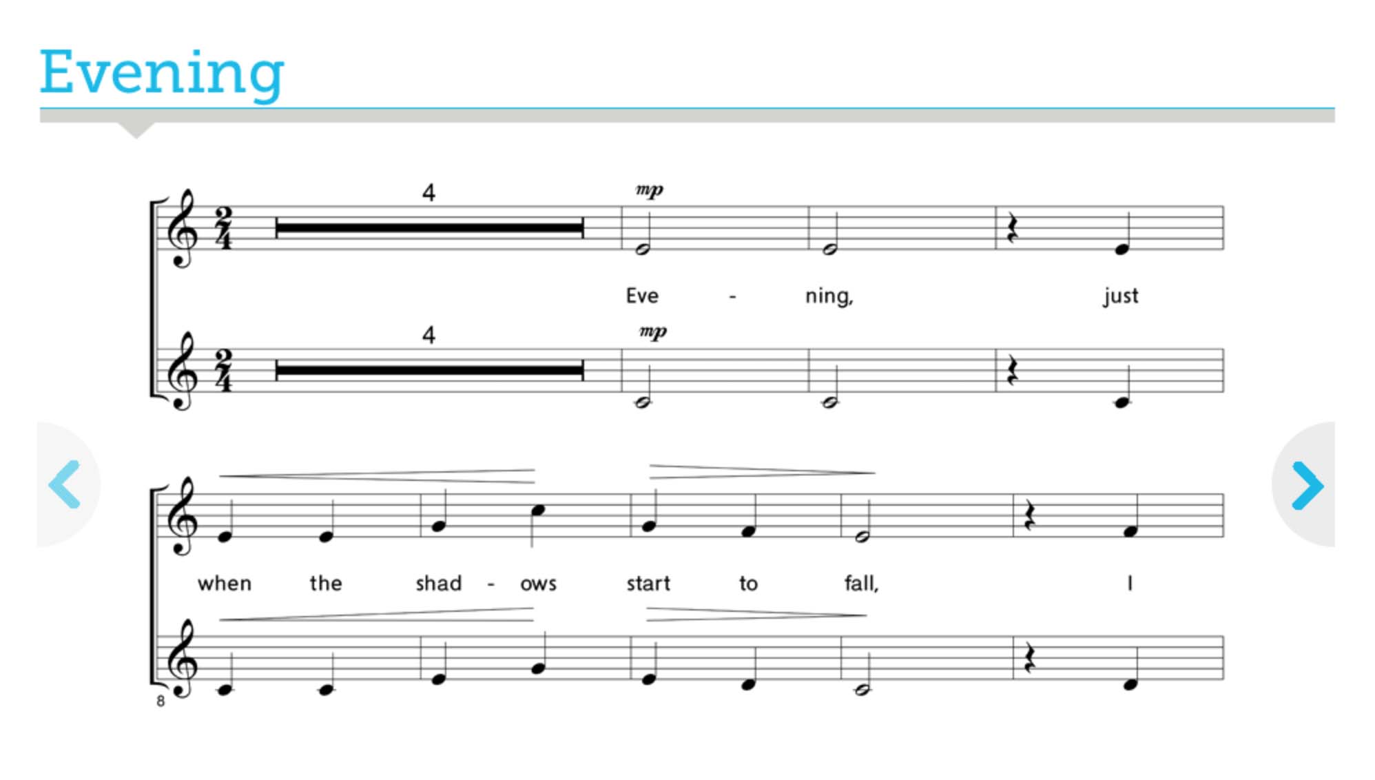 McGraw Hill - Voices in Concert - Test Drive
