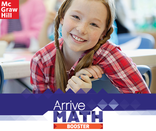 Arrive Math Booster Header Child Smiling