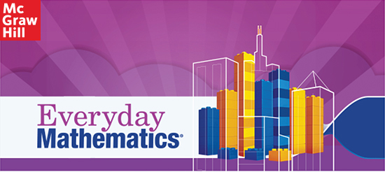 blue and yellow buildings with purple background and Everday ...